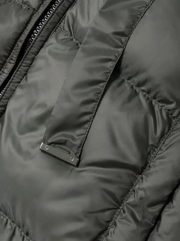 Max Mara The Cube Seie Hooded Quilted Down Jacket