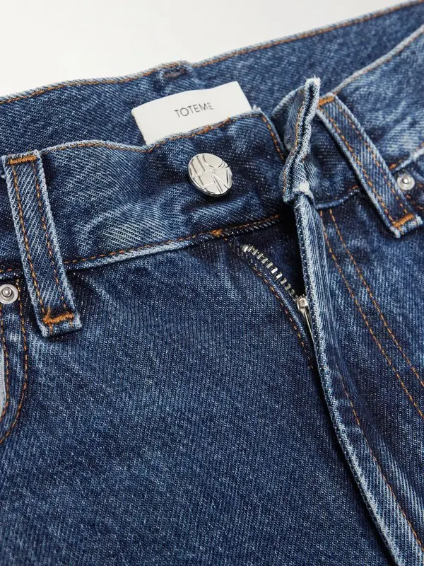 TOTÊME - TOTEME High-Rise Wide-Leg Organic Jeans