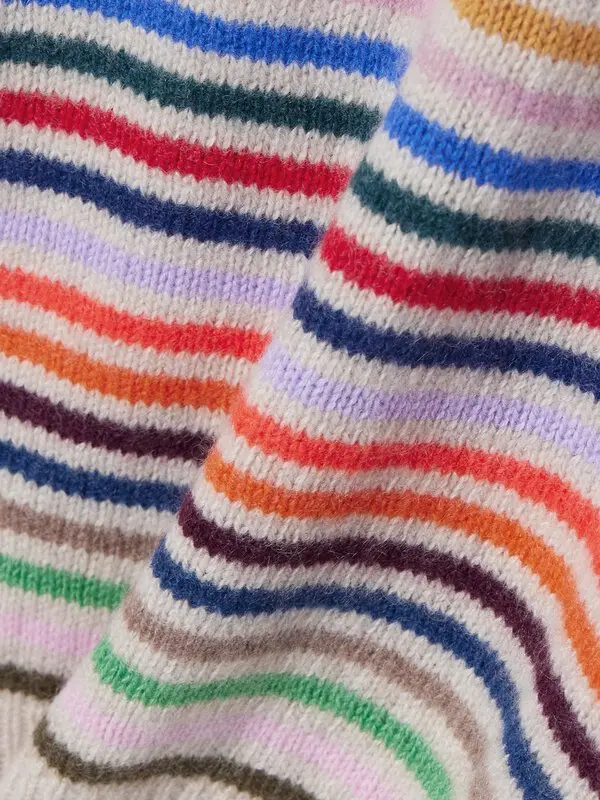 Suzie Kondi Kismet Striped Cashmere Sweater