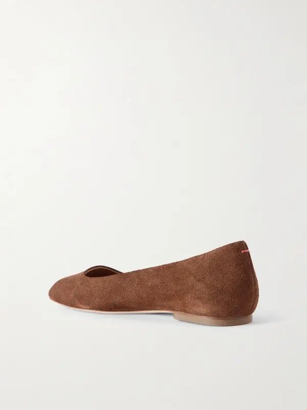 AeydĒ Ida Suede Ballet Flats