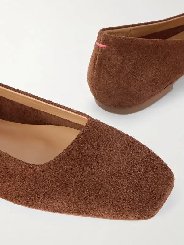 AeydĒ Ida Suede Ballet Flats