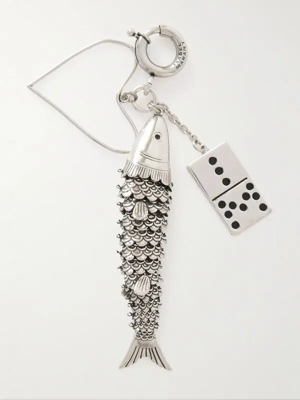 Isabel Marant Tone Keyring - Silver