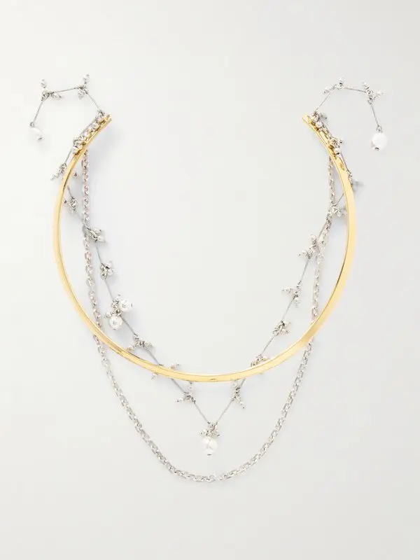 Isabel Marant Freya Layered Necklace - Silver