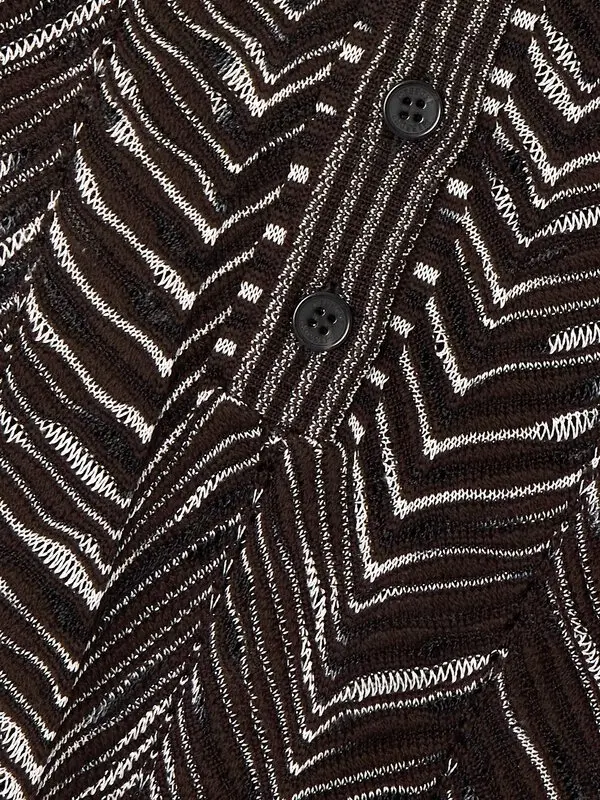 Missoni Striped Crochet-knit Wool-blend Sweater