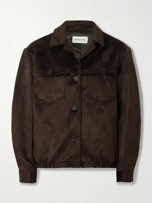 THE FRANKIE SHOP Hester Oversized Brushed Jacket