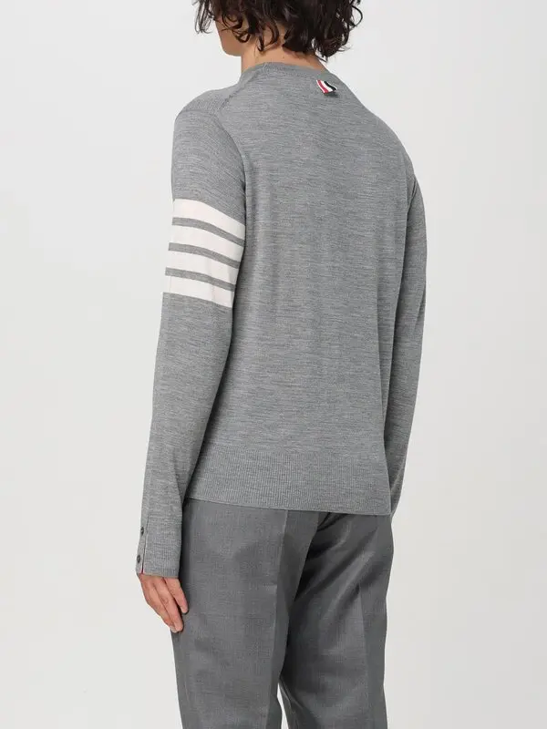 Thom Browne Pullover With Signature Striping