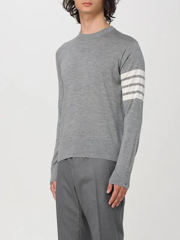 Thom Browne Pullover With Signature Striping
