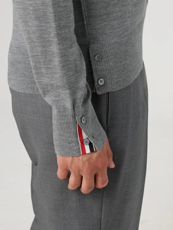 Thom Browne Pullover With Signature Striping