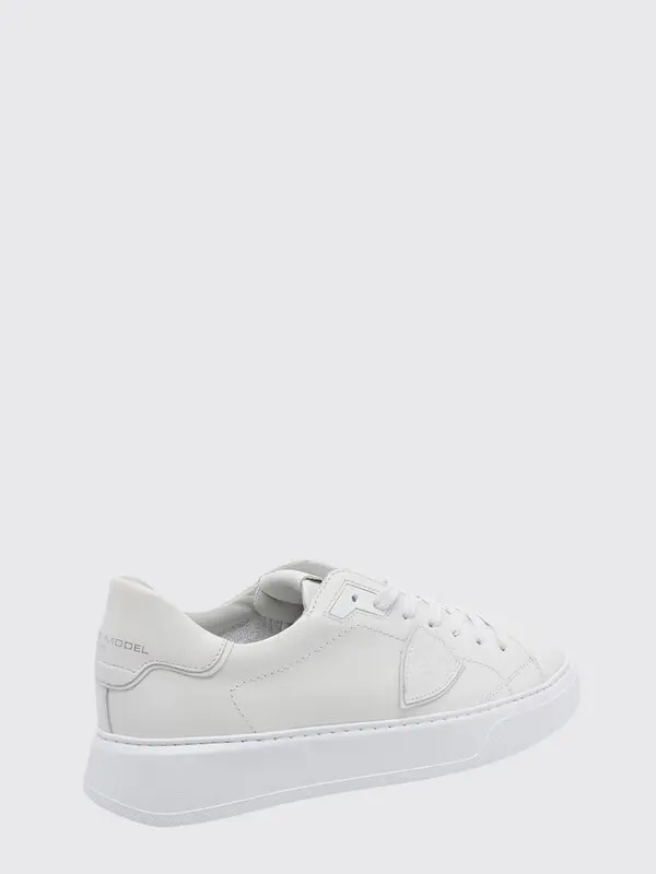 Philippe Model Leather Sneakers - White 1