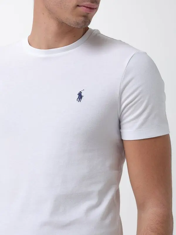 Polo Ralph Lauren Cotton T-shirt With Logo - White
