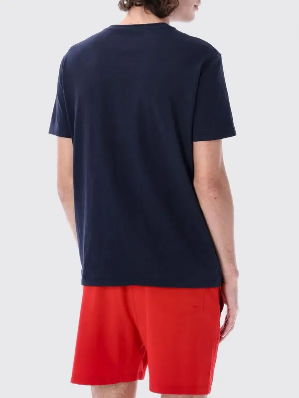 Polo Ralph Lauren Cotton T-shirt With Logo - Navy