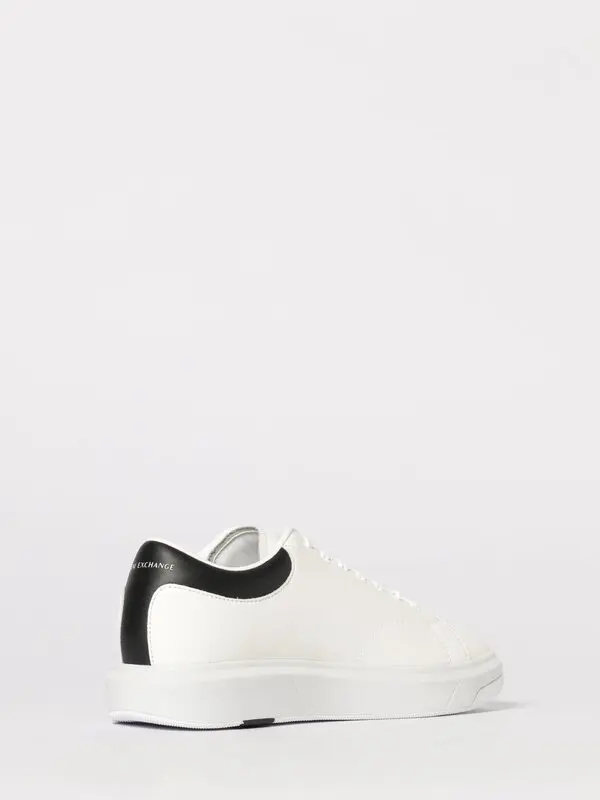 Armani Exchange Lace Up Sneakers - Black