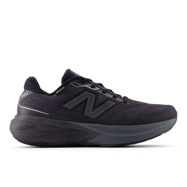 NEW BALANCE Fresh Foam X 880v15 Gore-tex - Black With Castlerock And Silver Metallic