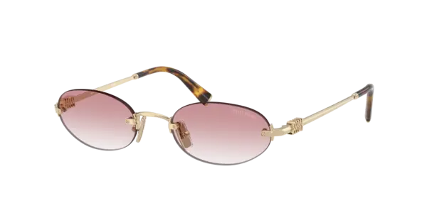 Miu Miu Sunglasses - Clear Gradient Light Blue