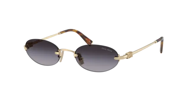 Miu Miu Rimless Sunglass - Grey Gradient