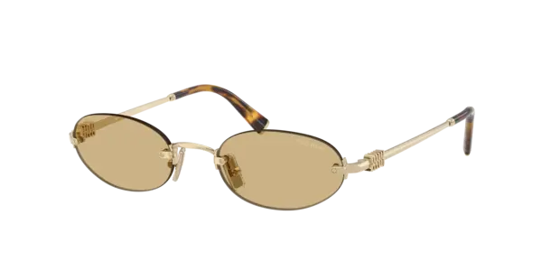 Miu Miu Rimless Sunglass - Yellow