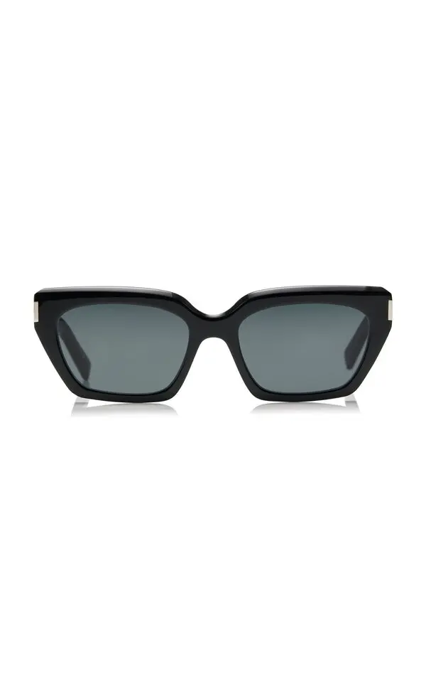 Saint Laurent Cat-eye Acetate Sunglasses - Black