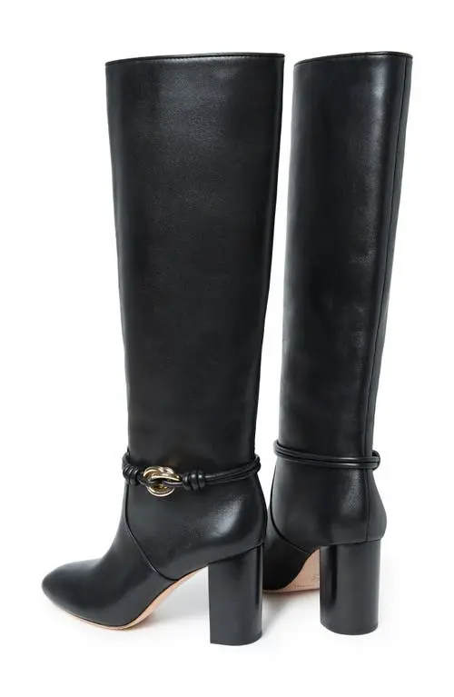 LOEFFLER RANDALL Goldy Tall Boots - Black/gold