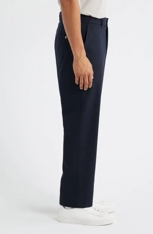 BOSS Virgin Wool Straight-leg Pants