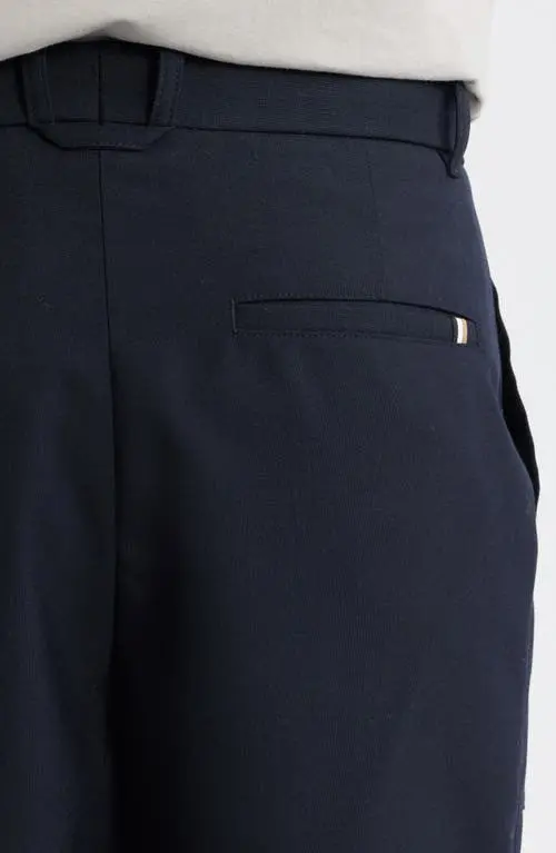 BOSS Virgin Wool Straight-leg Pants