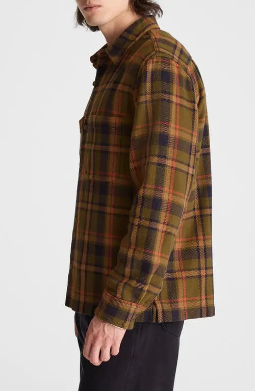 Madewell Plaid Midweight Flannel Button-up Shirt