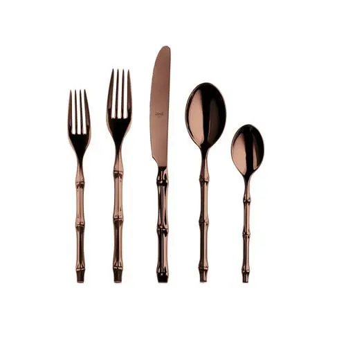 MEPRA Bali Flatware Set5 Pieces - Bronze