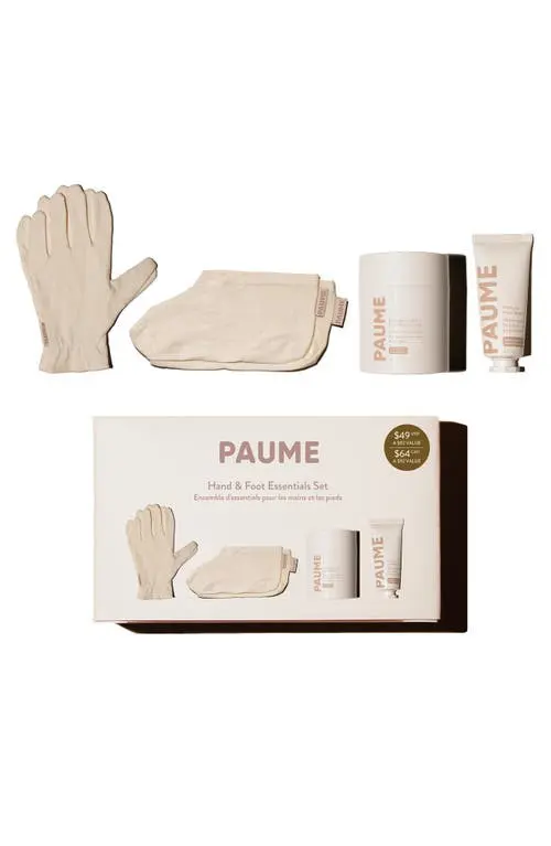 PAUME Hand & Foot Essentials 4-piece Set $82 Value - Beige