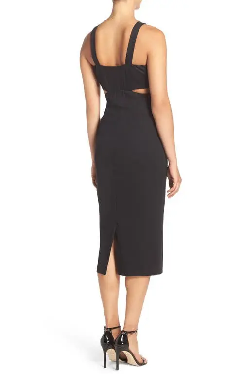 Fraiche By J Cutout Midi Dress