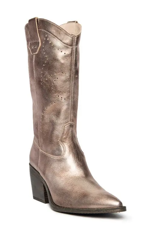 NEROGIARDINI Texan Western Leather Boots