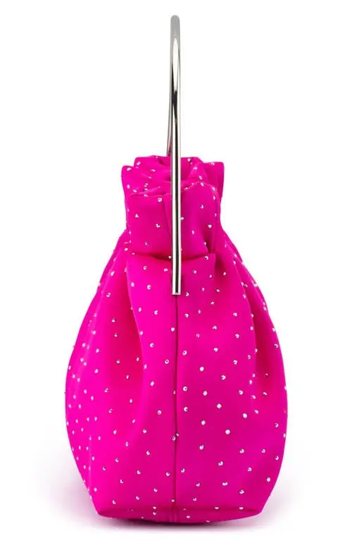 OLGA BERG Archie Top Handle Clutch - Fuchsia