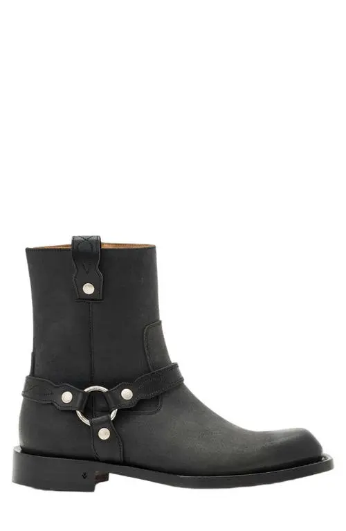 John Varvatos Broome Harness Boots - Black