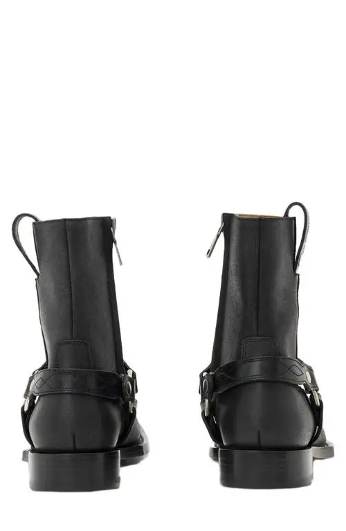 John Varvatos Broome Harness Boots - Black