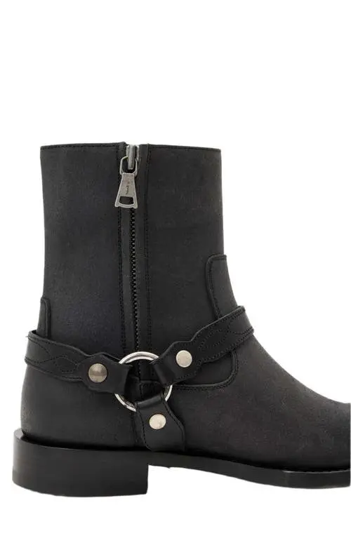 John Varvatos Broome Harness Boots - Black