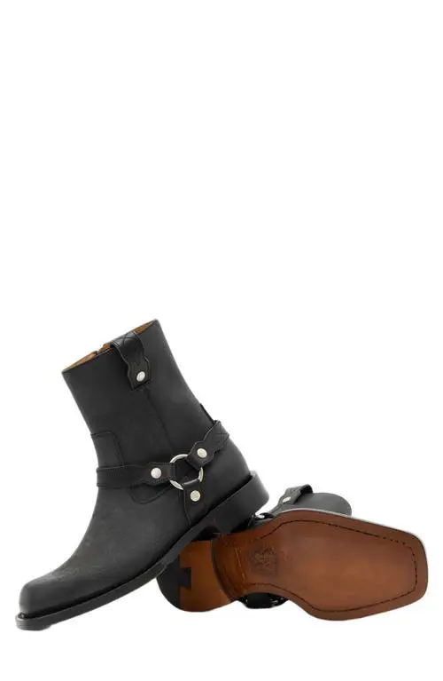 John Varvatos Broome Harness Boots - Black