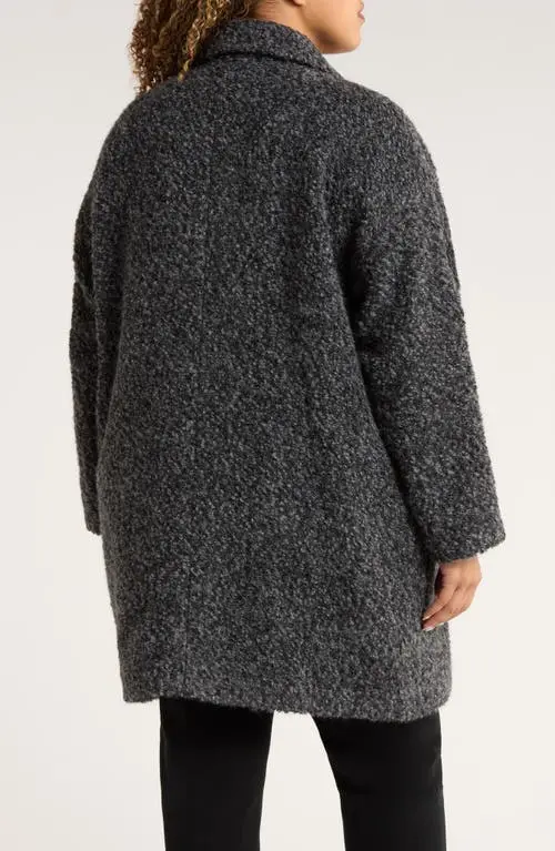 Eileen Fisher Notch Collar Long Coat