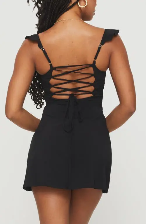 black floral backless dress Petal and Pup Women's Eden Maxi Dress main image 0