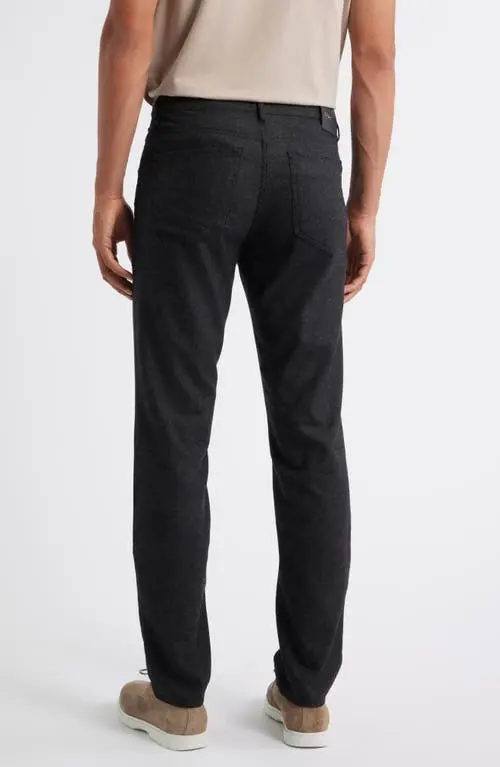 BRAX Chuck Modern Fit Ceramica Flannel Five-pocket Pants - Anthracite