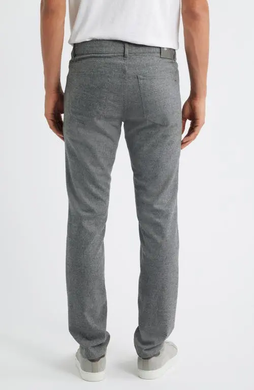 BRAX Chuck Modern Fit Ceramica Flannel Five-pocket Pants - Graphite