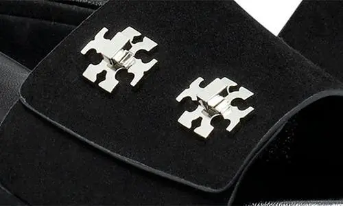 Tory Burch T-lock Wedge Sandal - Perfect Black