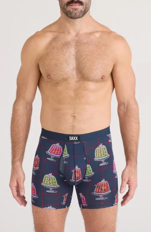 SAXX Vibe Xtra Assorted 2-pack Boxer Briefs - Bells/red Black