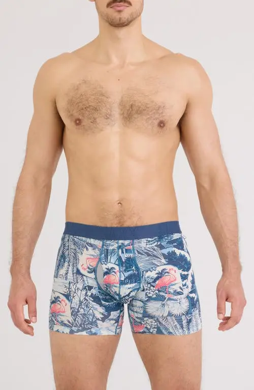 SAXX Droptemp™ Cooling Cotton Boxer Briefs - Botanique-washed Ind