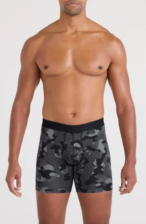 SAXX Droptemp™ Cooling Cotton Boxer Briefs - Pebble Camo-graphite