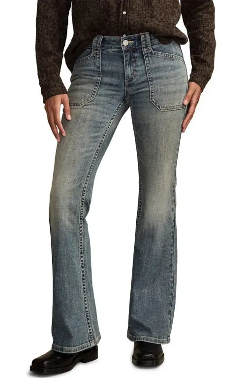 Lucky Brand Low-rise Flare Jeans