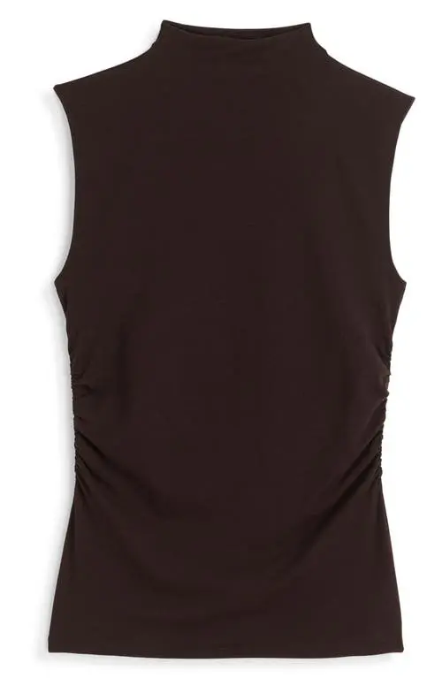 Madewell Sleeveless Mock Neck Top