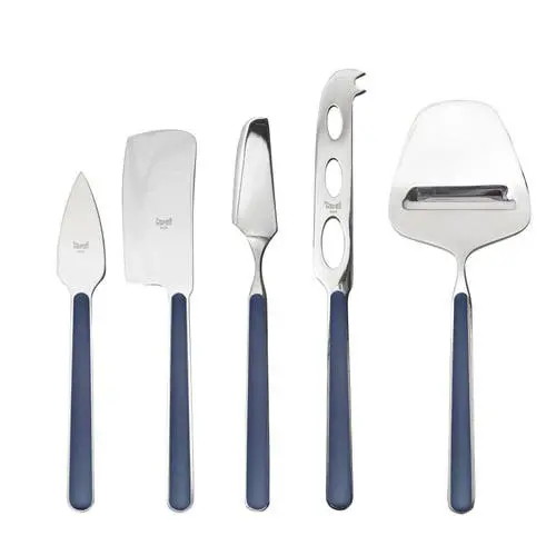 MEPRA Fantasia Cheese Knives5 Pieces - Cobalt