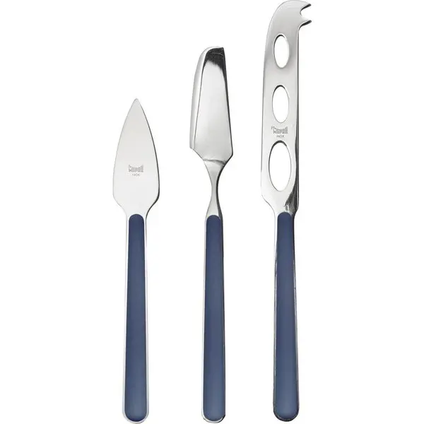 MEPRA Fantasia Cheese Knives3 Pieces - Cobalt