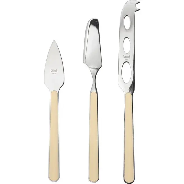 MEPRA Fantasia Cheese Knives3 Pieces - Sesame