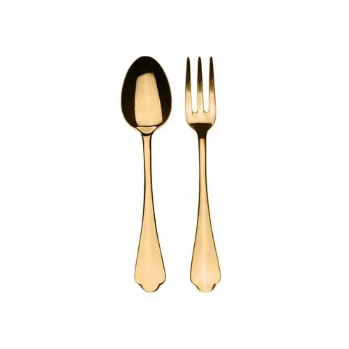 MEPRA Dolce Vita Serving Set2 Pieces - Gold