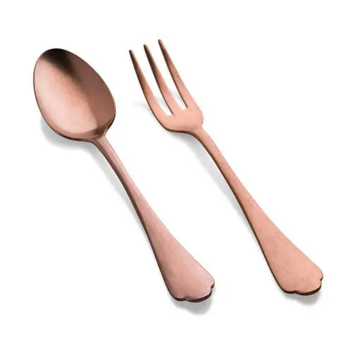 MEPRA Dolce Vita Serving Set2 Pieces - Pewter Bronze
