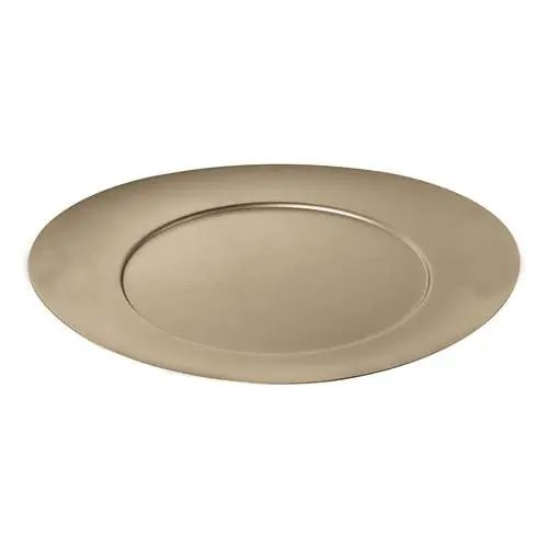 MEPRA Atmosfera Charger Plate - Materic Champagne